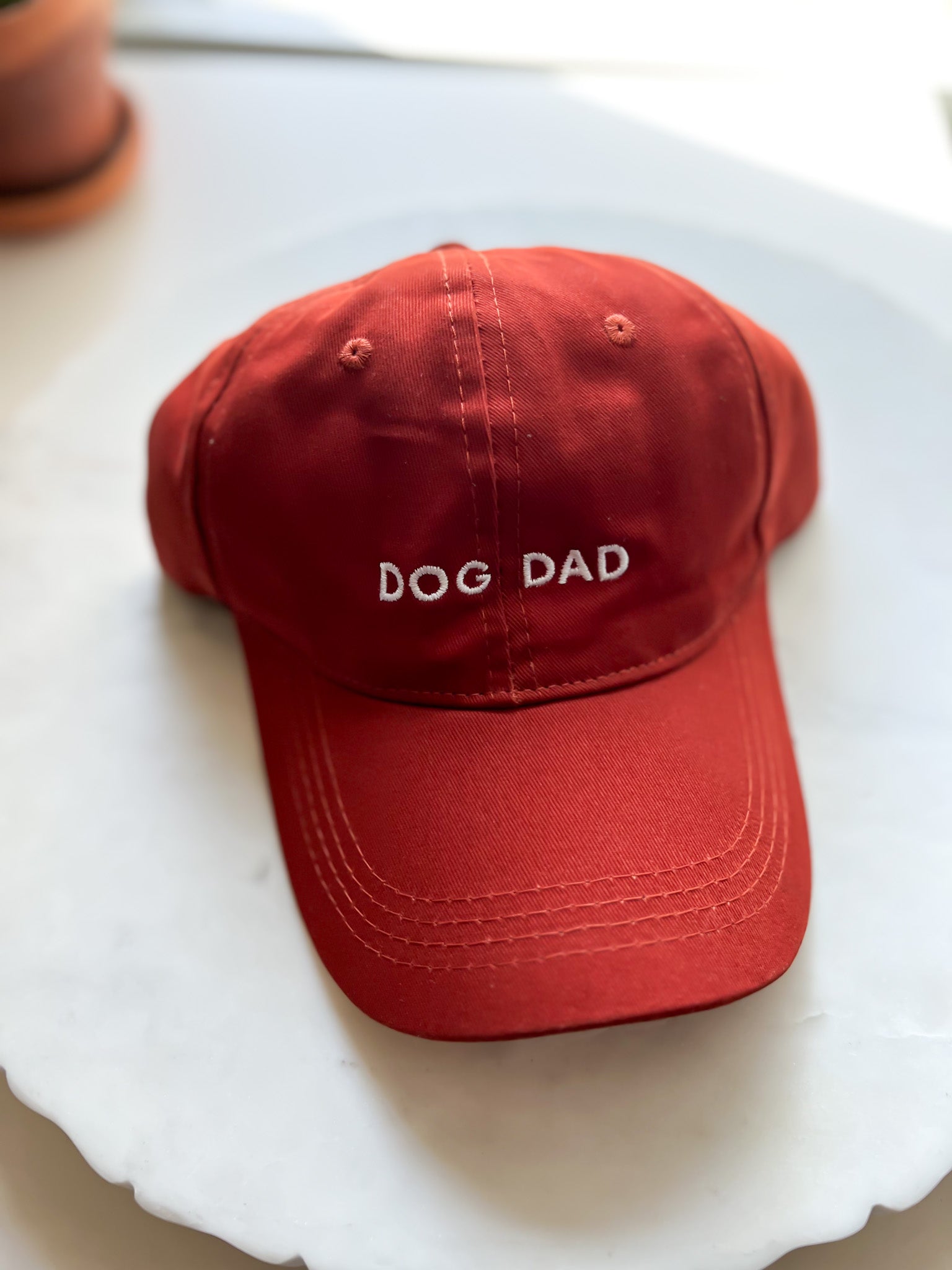 Dog Dad Hat Orange Pet Musings Dog Dad Hat Orange Pet Musings